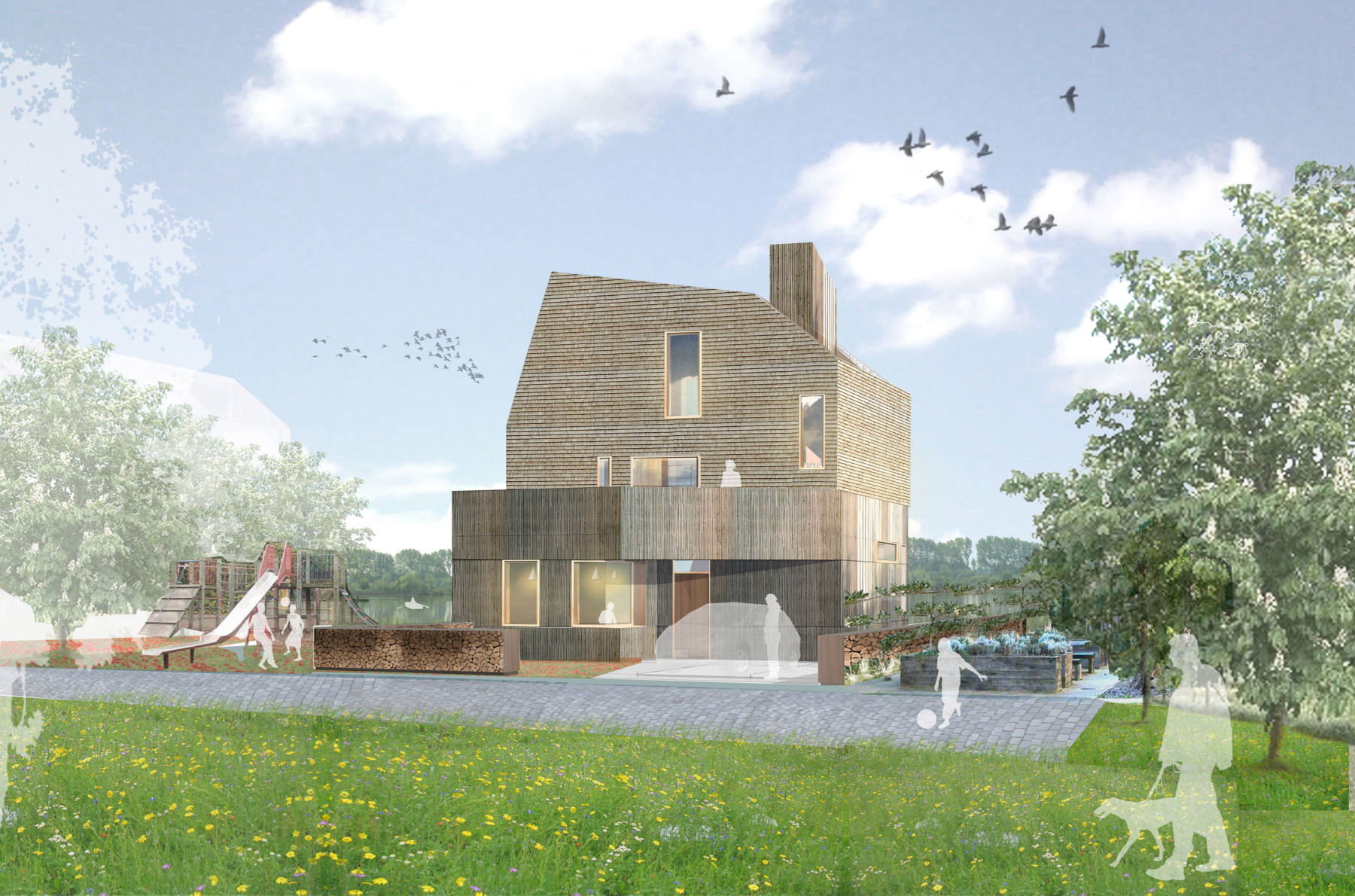 Simple Smart House - Sarah Wigglesworth Architects