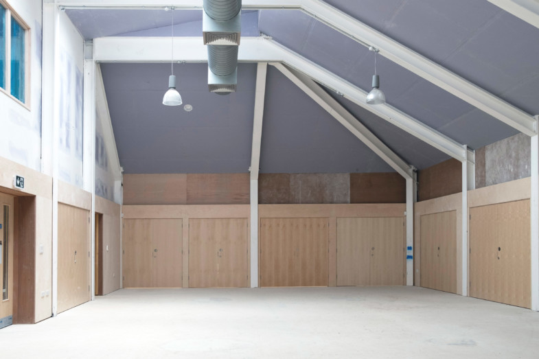 The Highbury Roundhouse Tops Out! - Sarah Wigglesworth Architects