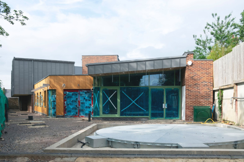 The Highbury Roundhouse Tops Out! - Sarah Wigglesworth Architects