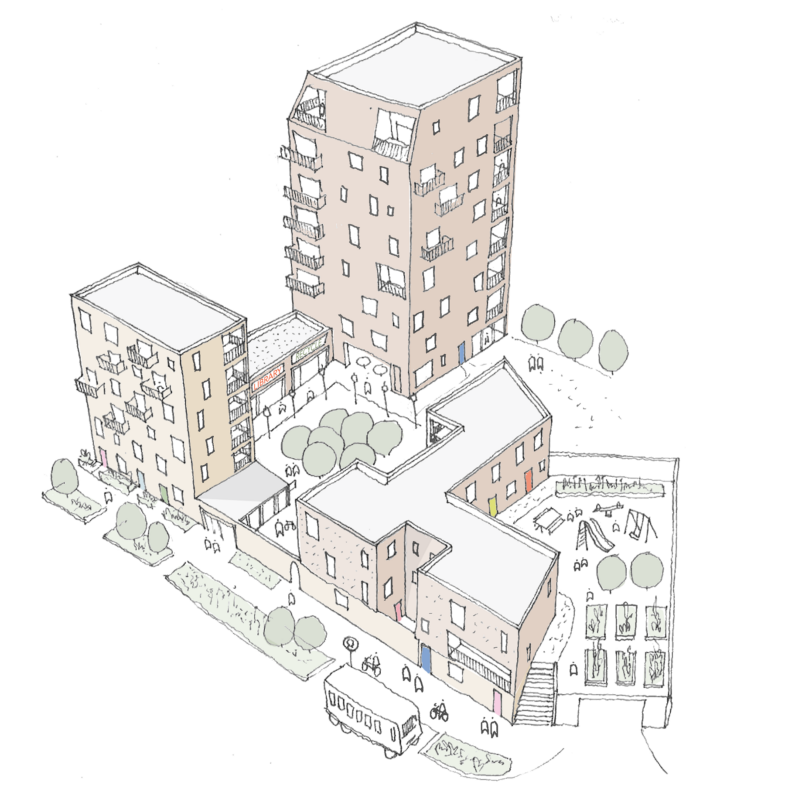 Health & Wellbeing Hub and Housing at Ebbsfleet - Sarah Wigglesworth ...